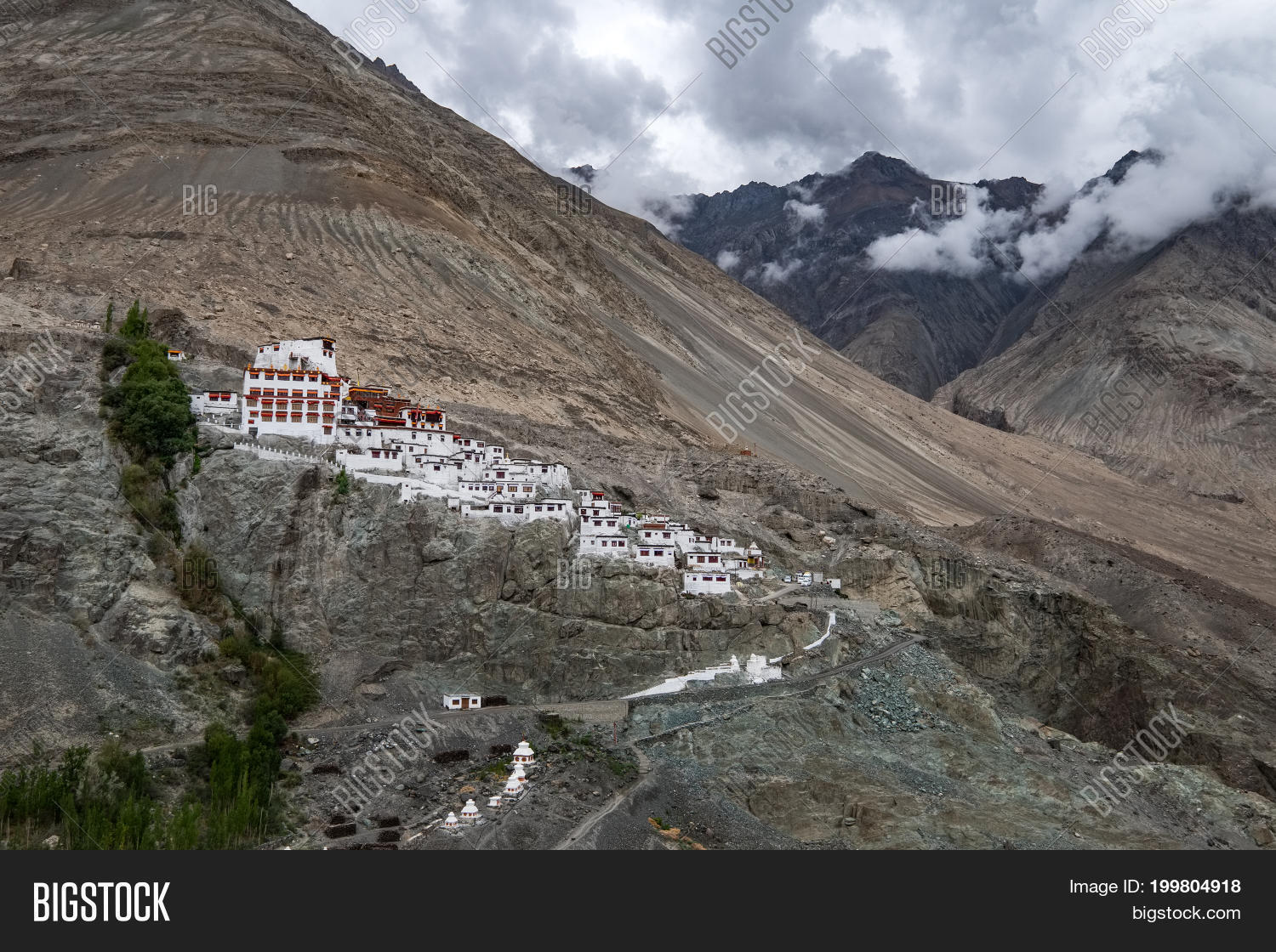 Diskit Monastery Image & Photo (Free Trial) | Bigstock