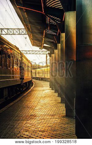 Train Station, Ukraine Image & Photo (Free Trial) | Bigstock