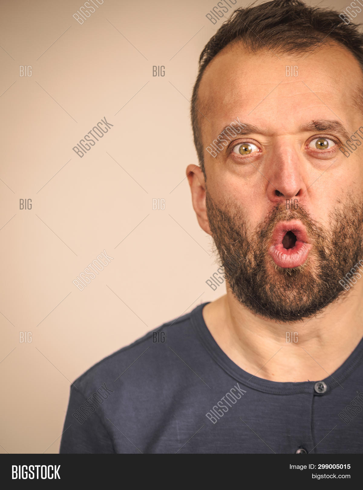 Shocked Amazed Beared Image & Photo (Free Trial) | Bigstock