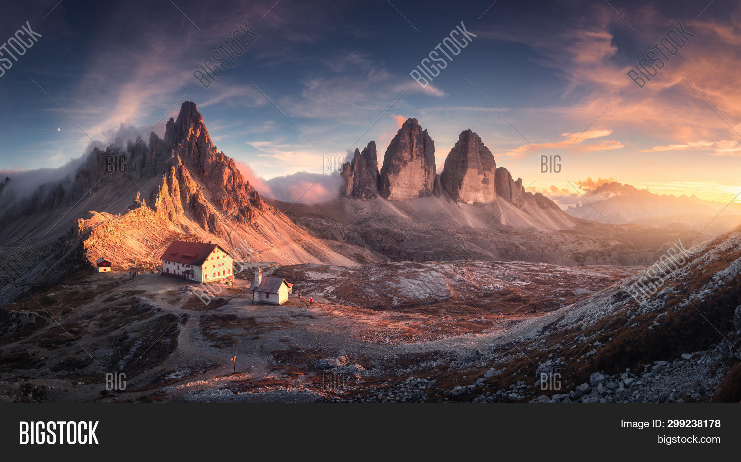 Beautiful Valley Sunset