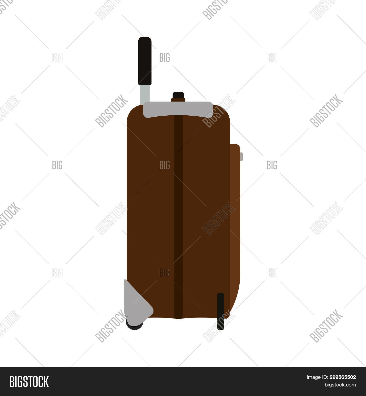 Suitcase Travel Side Vector & Photo (Free Trial) | Bigstock
