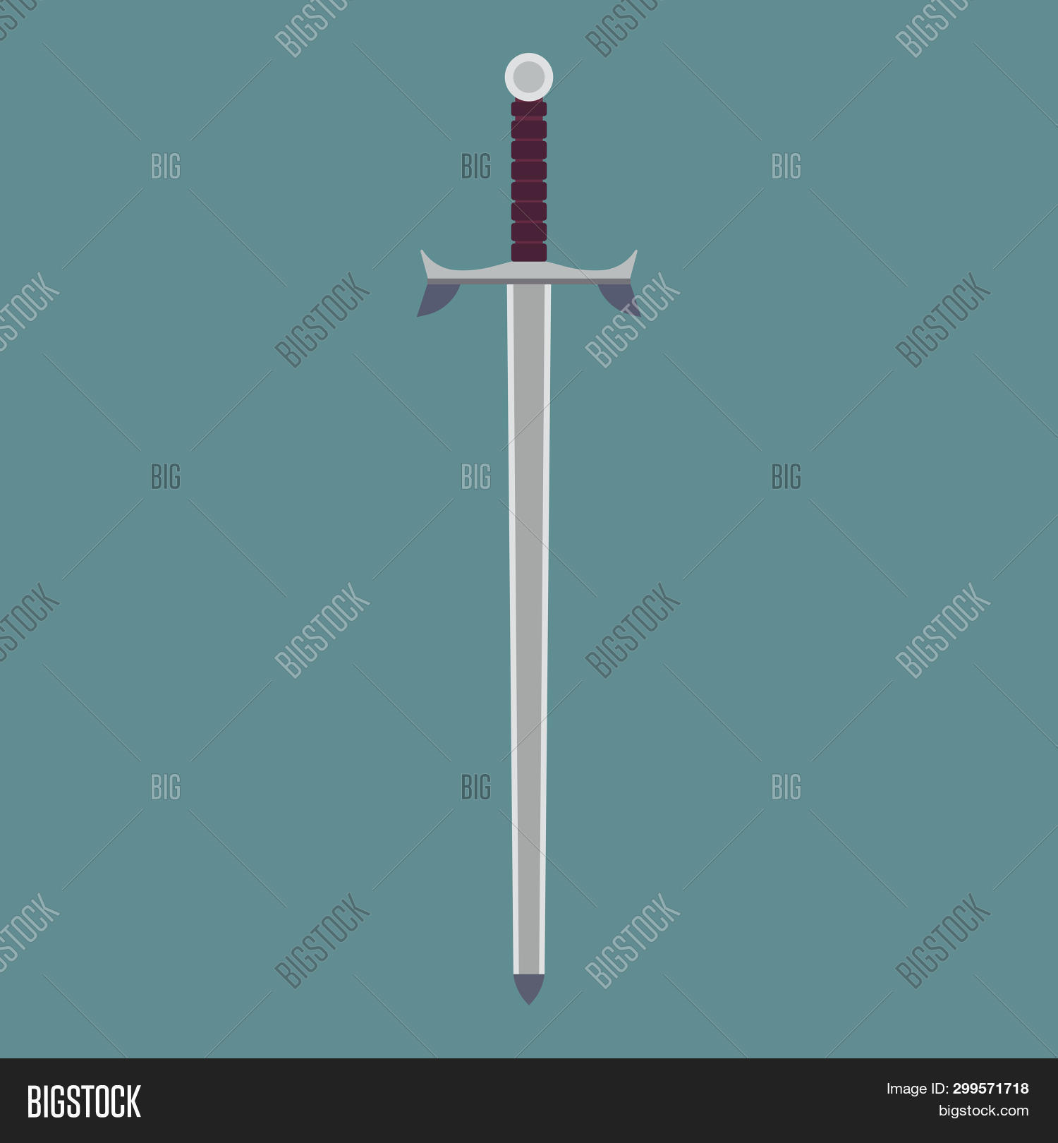 Sword Vector Vector & Photo (Free Trial) | Bigstock