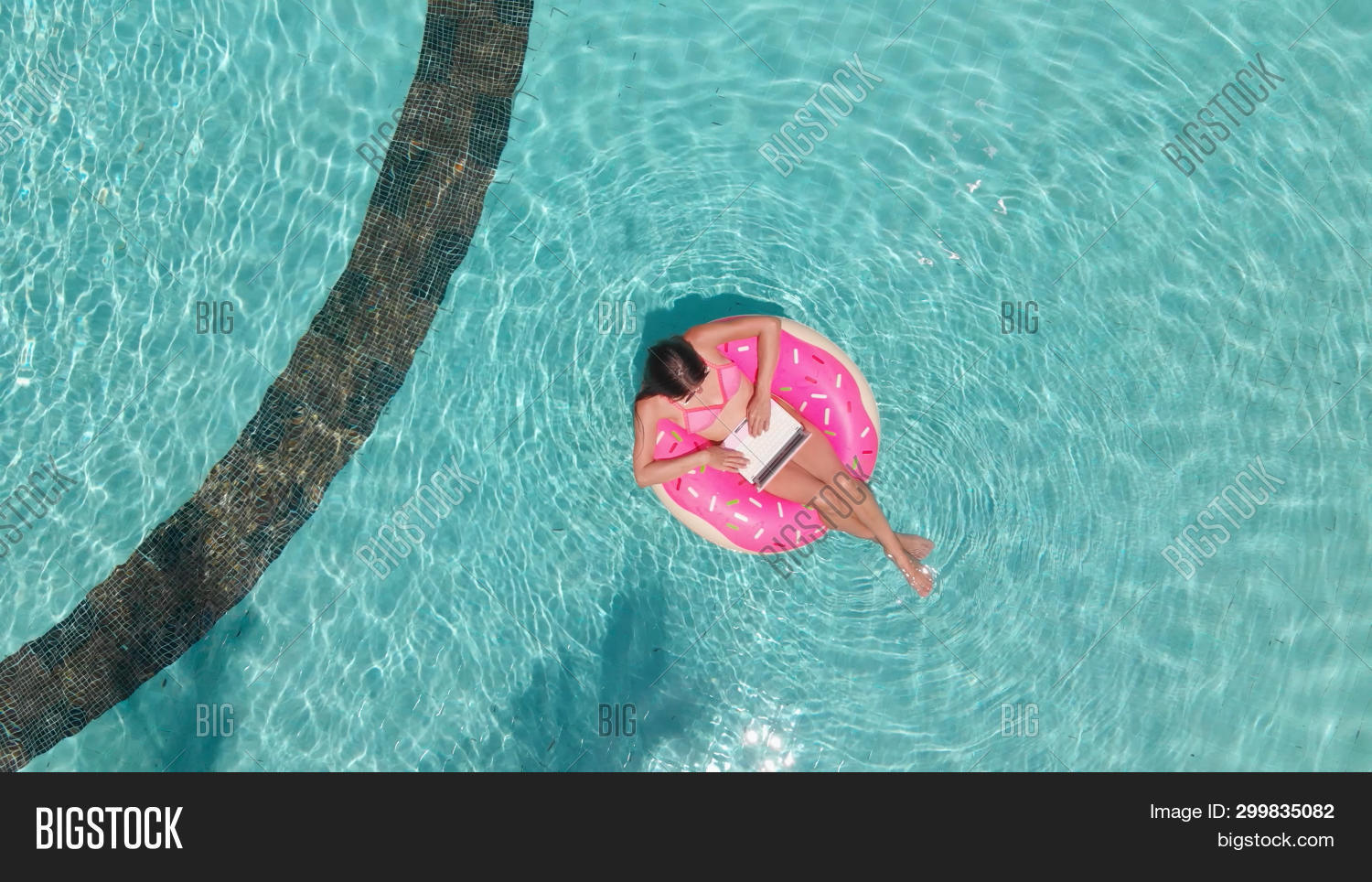 Young Woman Swims Sea Image & Photo (Free Trial) | Bigstock