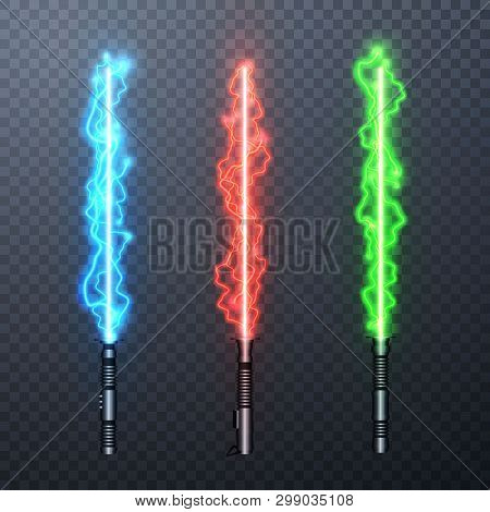 Set Three Realistic Vector & Photo (Free Trial) | Bigstock