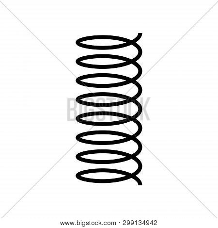 Spiral Spring Vector Vector & Photo (Free Trial) | Bigstock