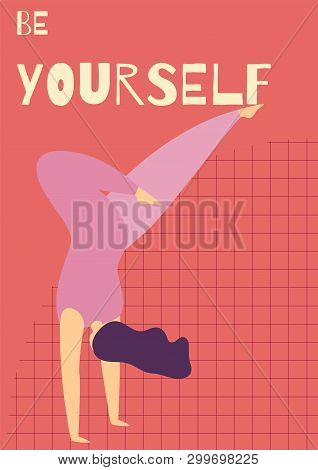 Be Yourself Lettering Vector & Photo (Free Trial) | Bigstock