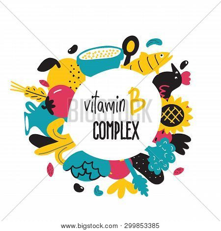 Vitamin B Complex Vector & Photo (Free Trial) | Bigstock