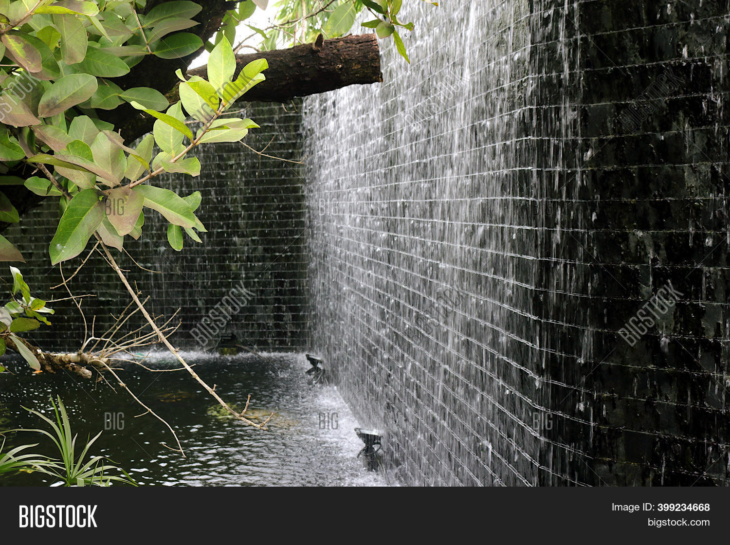 Picture Wall Waterfall Image & Photo (Free Trial) | Bigstock