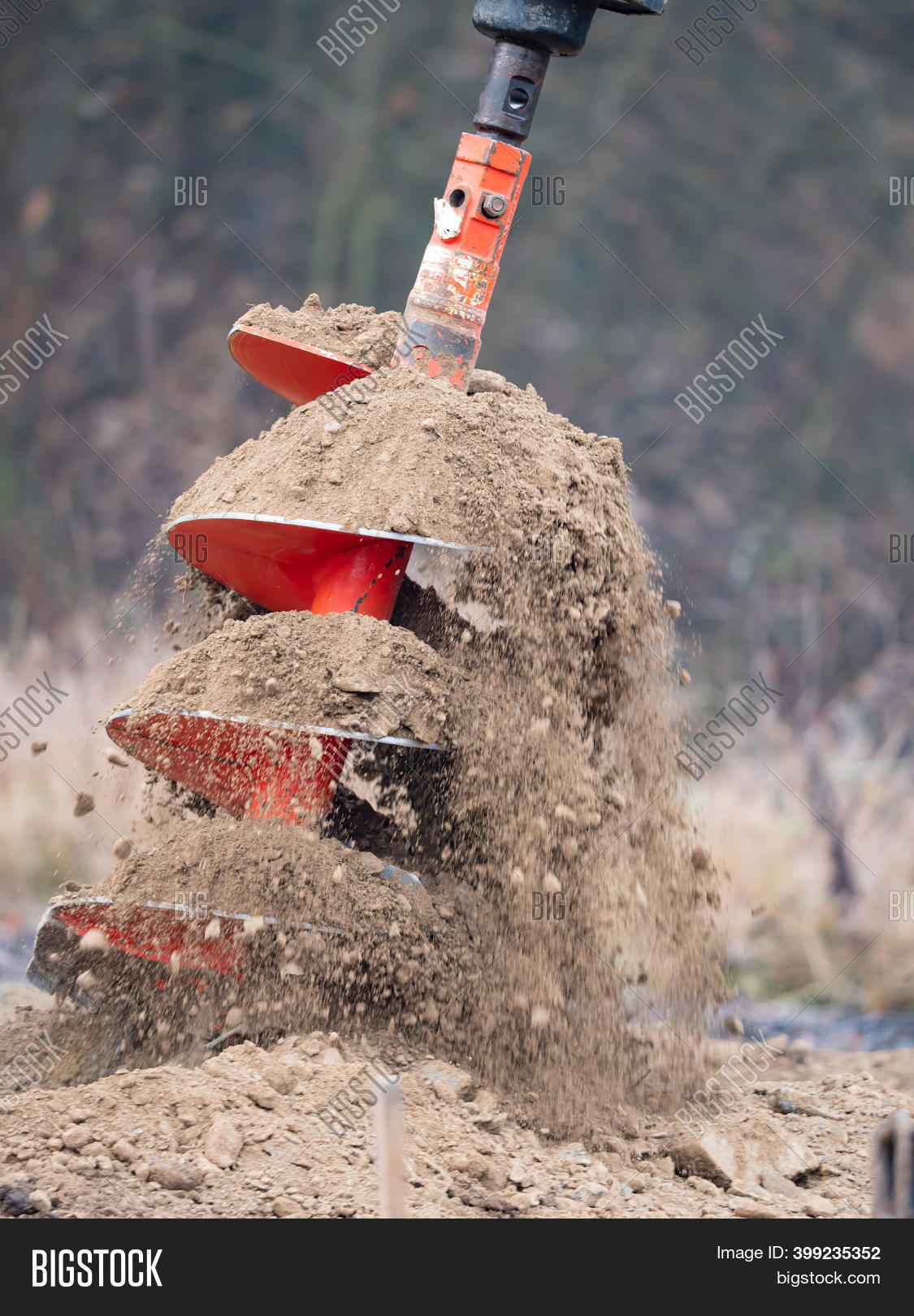 Drill Rotates Falls Image & Photo (Free Trial) | Bigstock