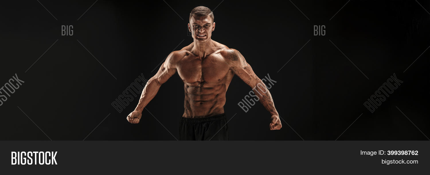 Very Brawny Guy Image & Photo (Free Trial) | Bigstock