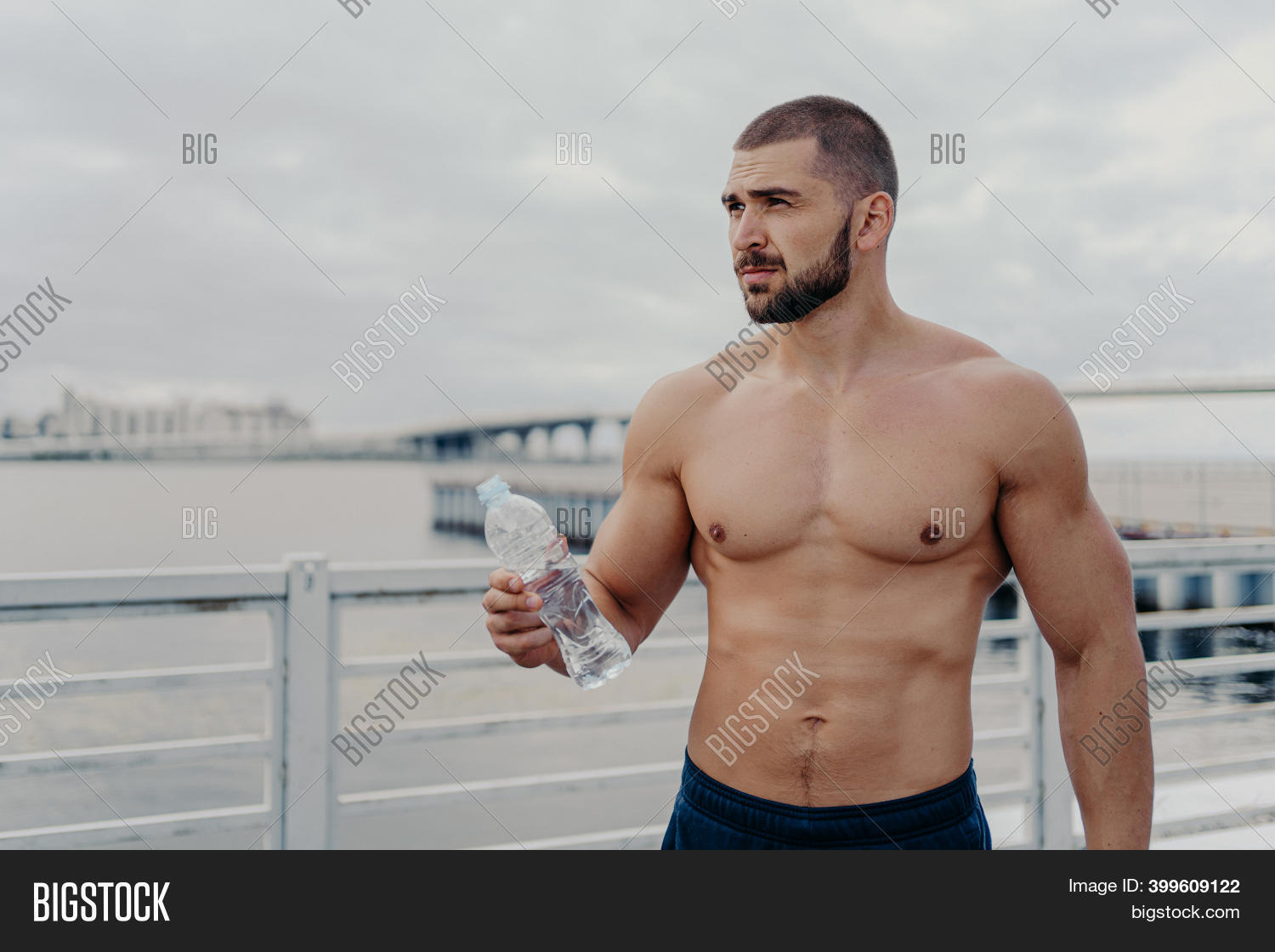 Muscular Build Bearded Image & Photo (Free Trial) | Bigstock