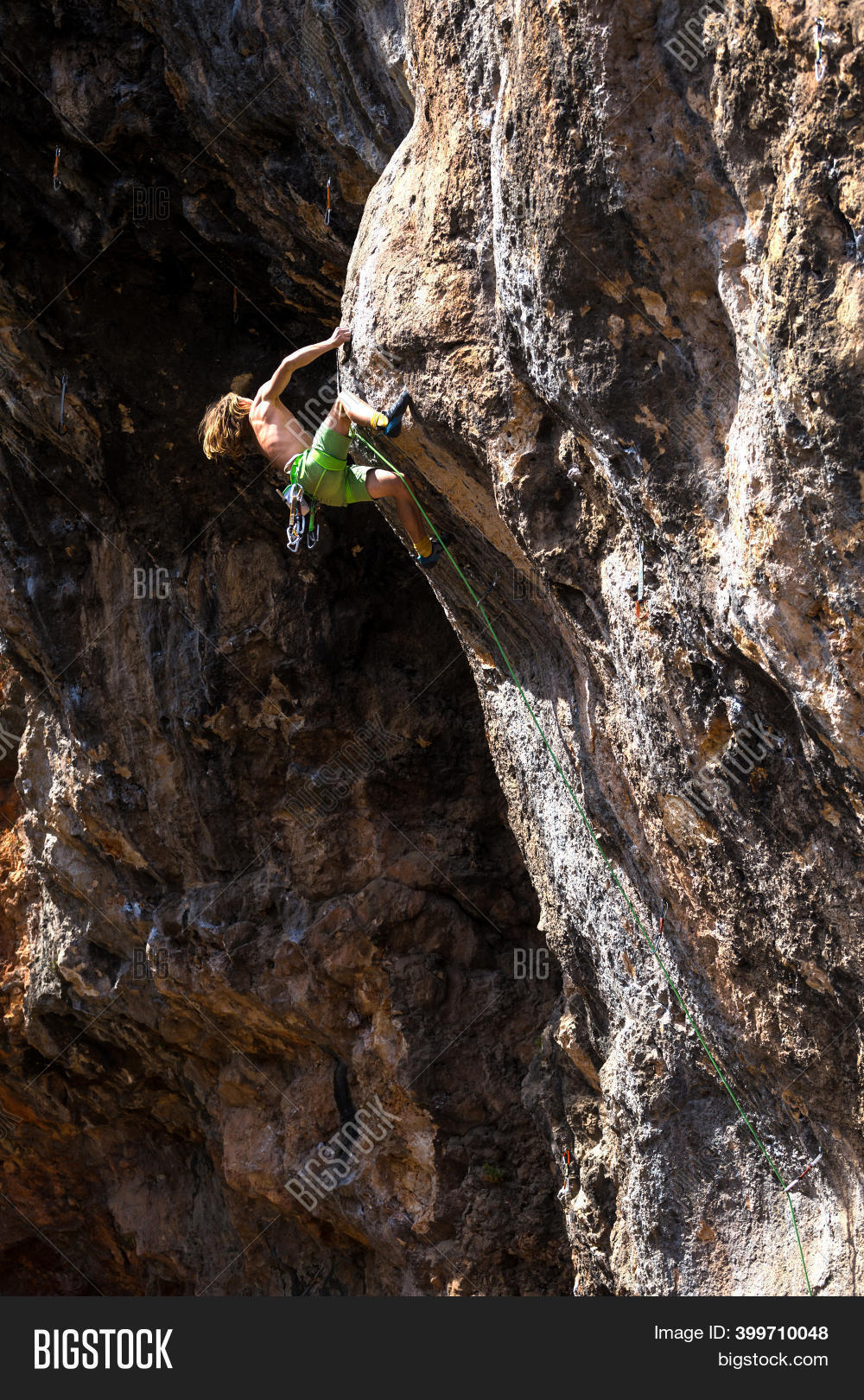 Young Athlete Climbs Image & Photo (Free Trial) | Bigstock