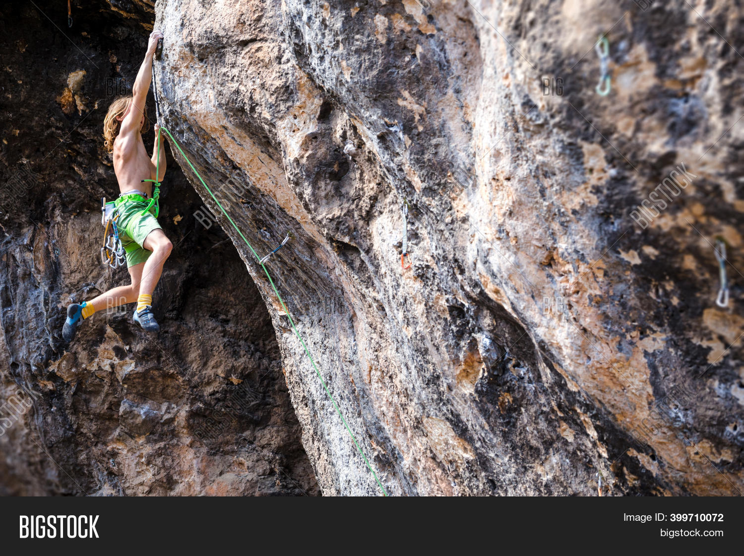Young Athlete Climbs Image & Photo (Free Trial) | Bigstock