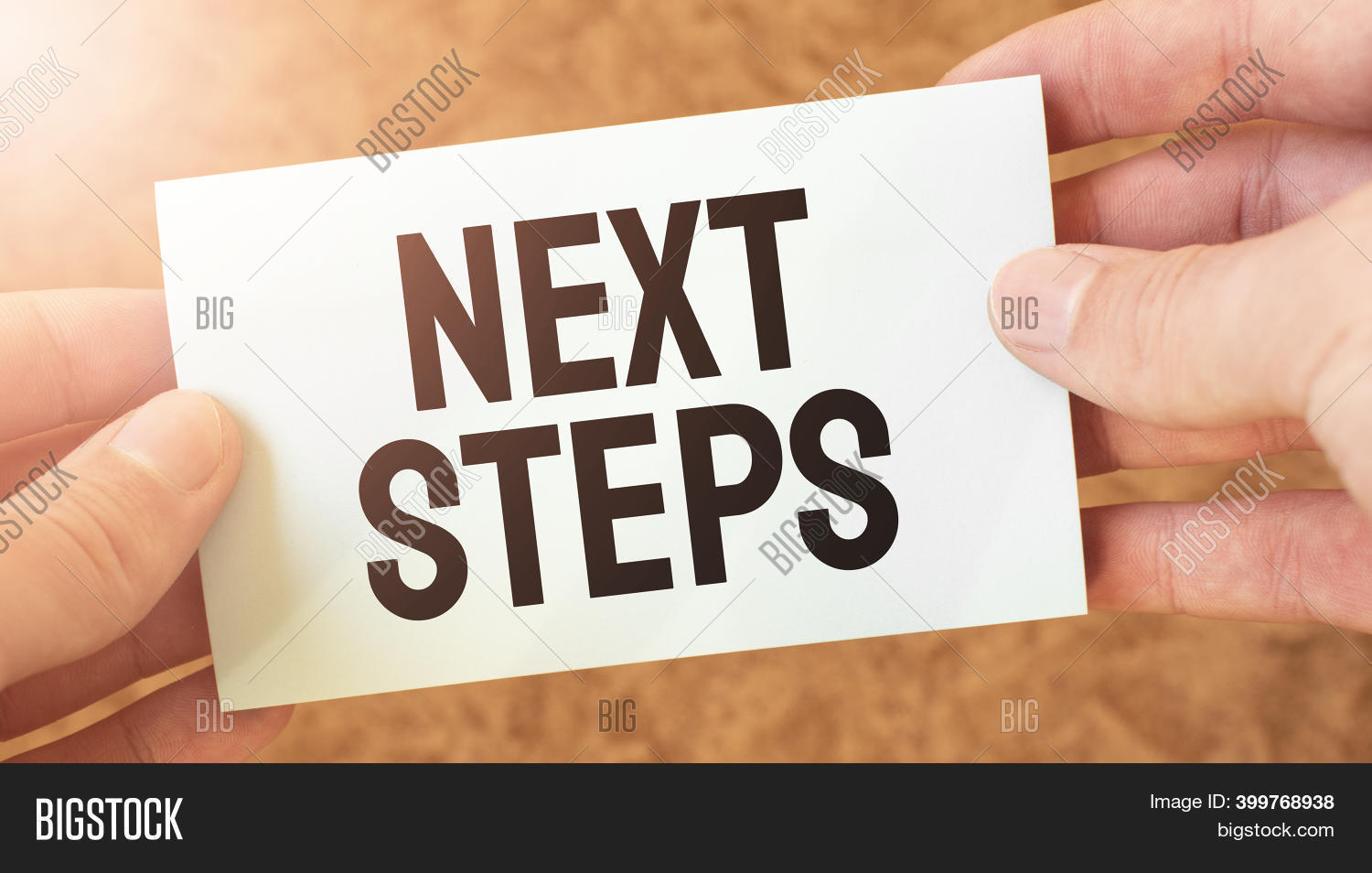 Next Steps Word Image & Photo (Free Trial) | Bigstock