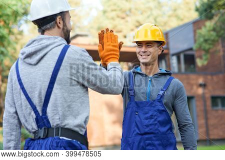 High Five. Two Image & Photo (Free Trial) | Bigstock
