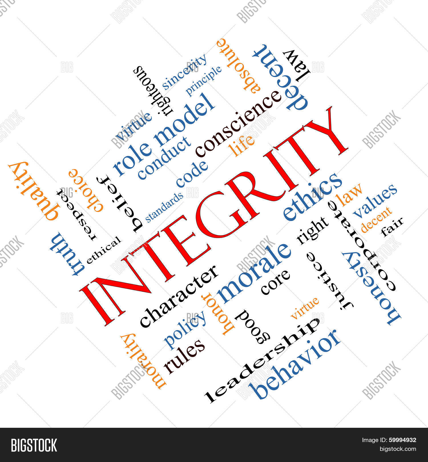 Integrity Word Cloud Image & Photo (Free Trial) | Bigstock