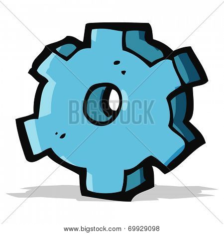 Cartoon Cog Symbol Vector & Photo (Free Trial) | Bigstock