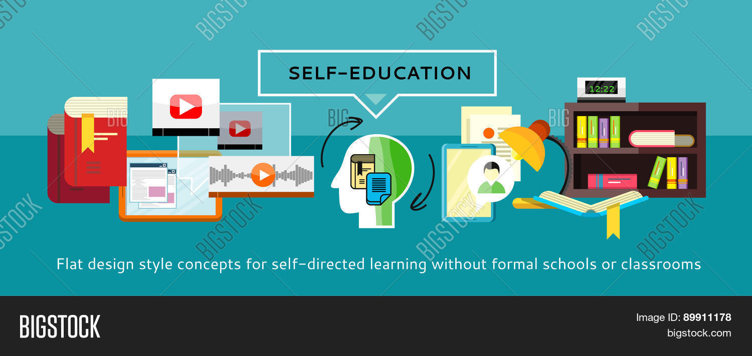 Self-education Vector & Photo (Free Trial) | Bigstock