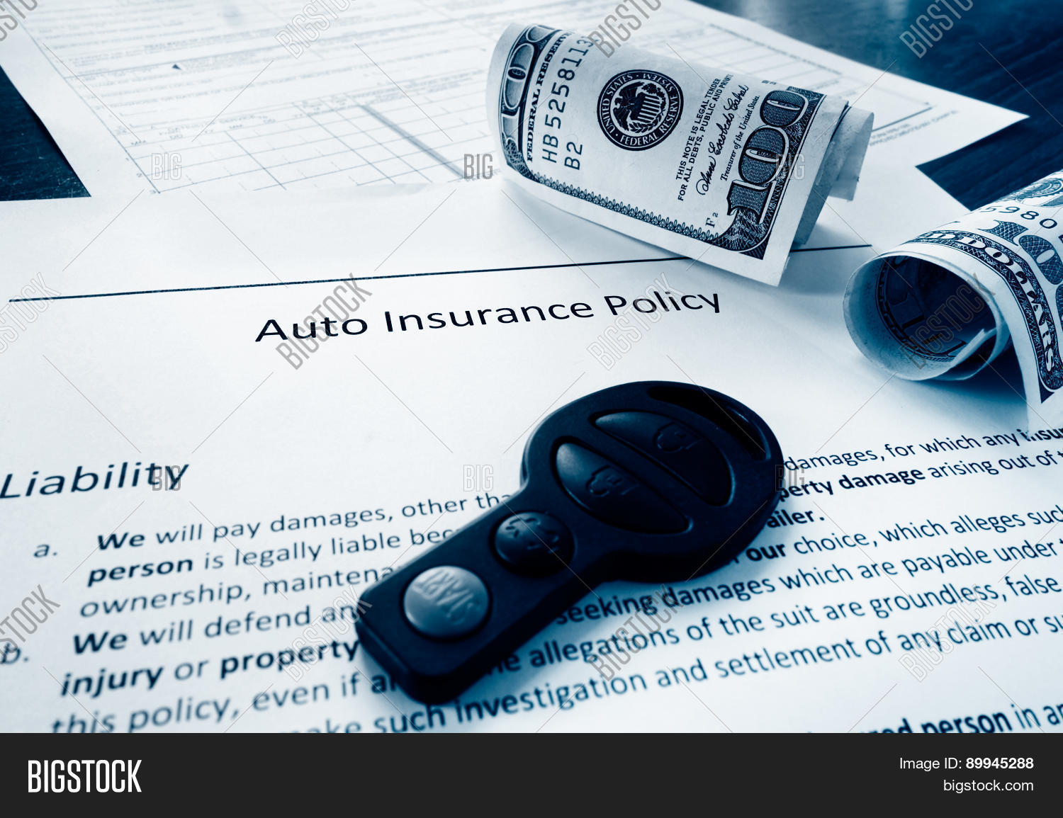 Cash Insurance Policy Image & Photo (Free Trial) | Bigstock