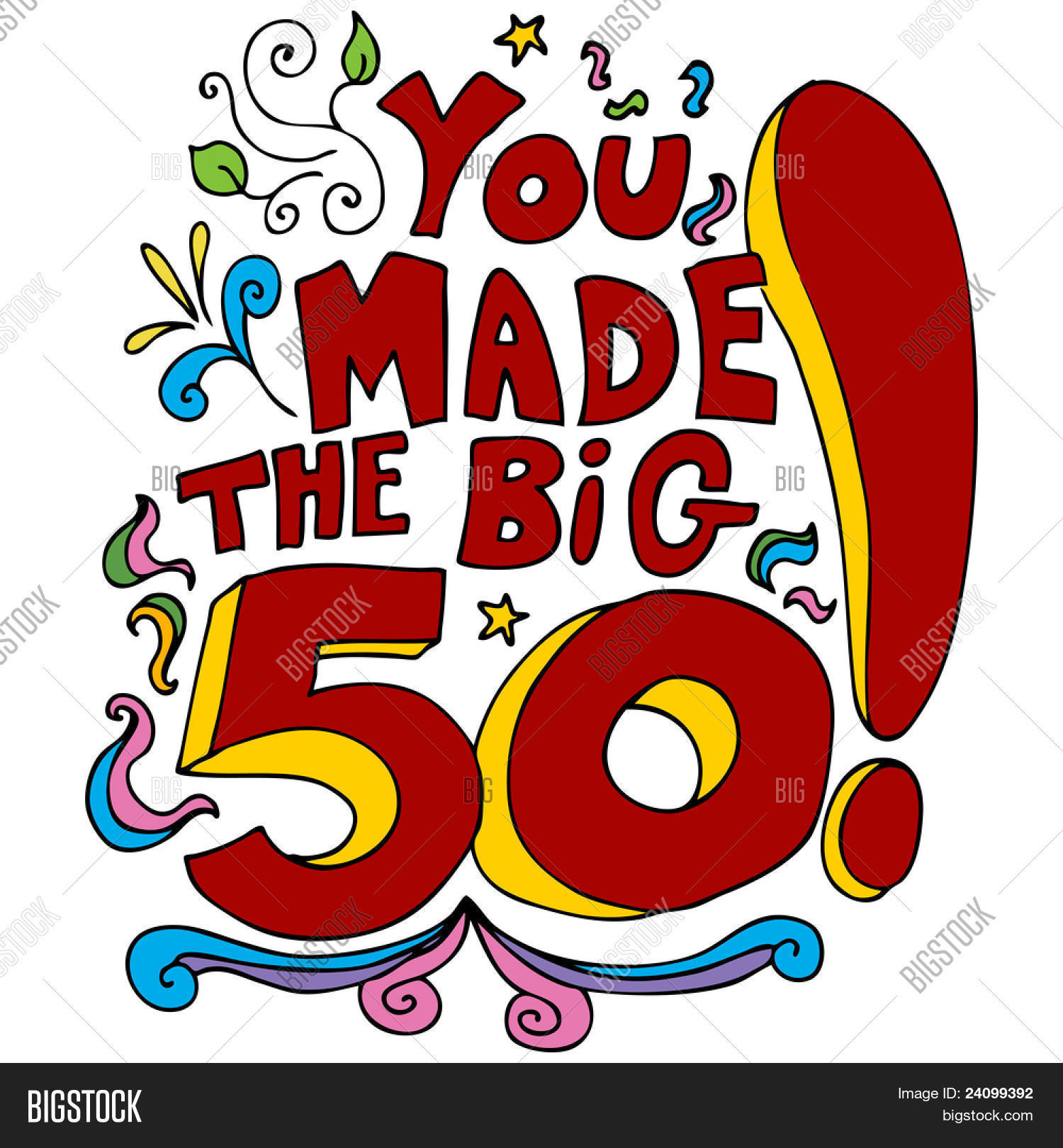 An image of a 50th happy birthday message. Stock Photo & Stock Images ...