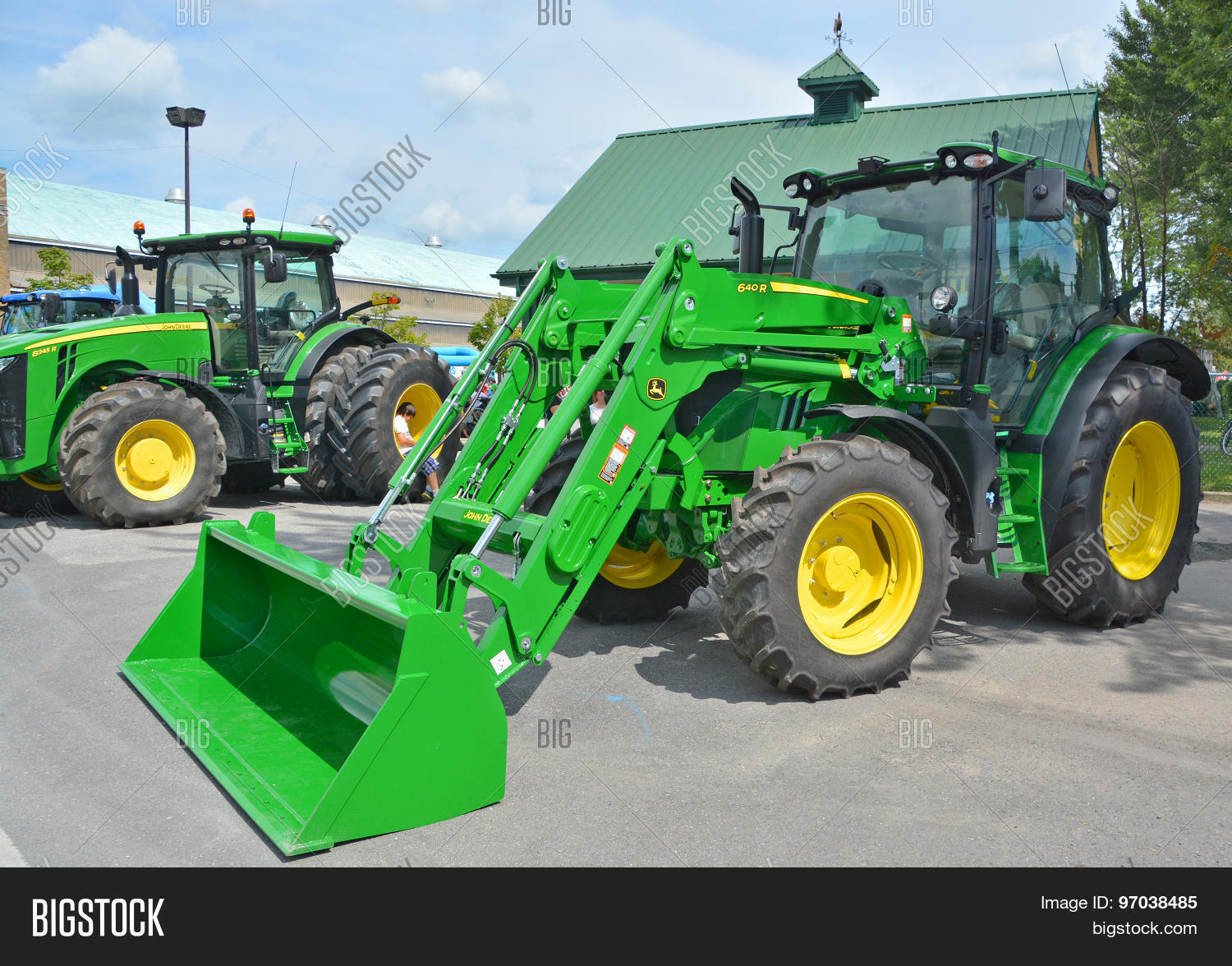 Tractor John Deere 640 R. Stock Photo & Stock Images | Bigstock