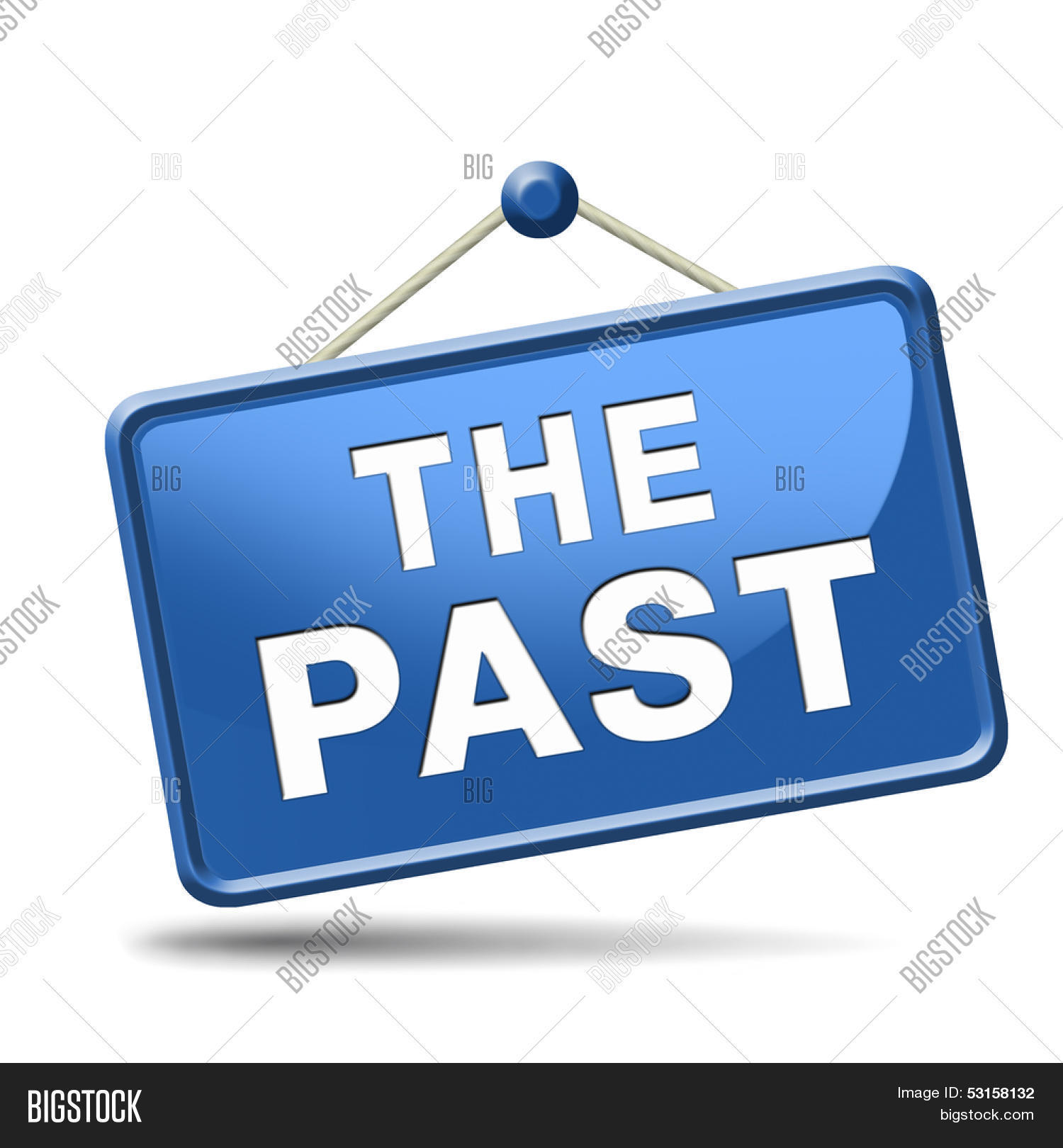 the past sign icon or button leading back into history Stock Photo ...