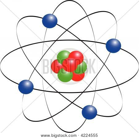 Atom Core Vector & Photo | Bigstock