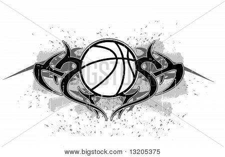 Tribal Basketball Stock Vector & Stock Photos | Bigstock