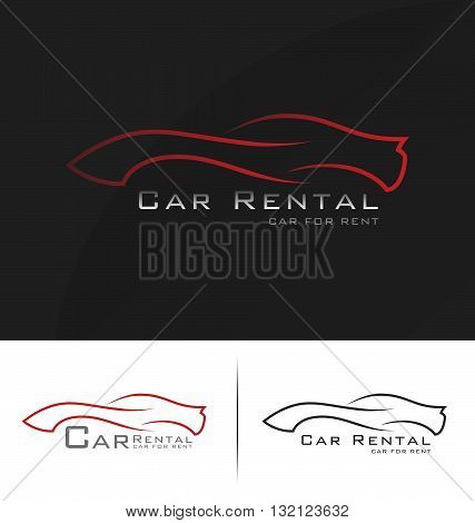 Car Rental Services Logos