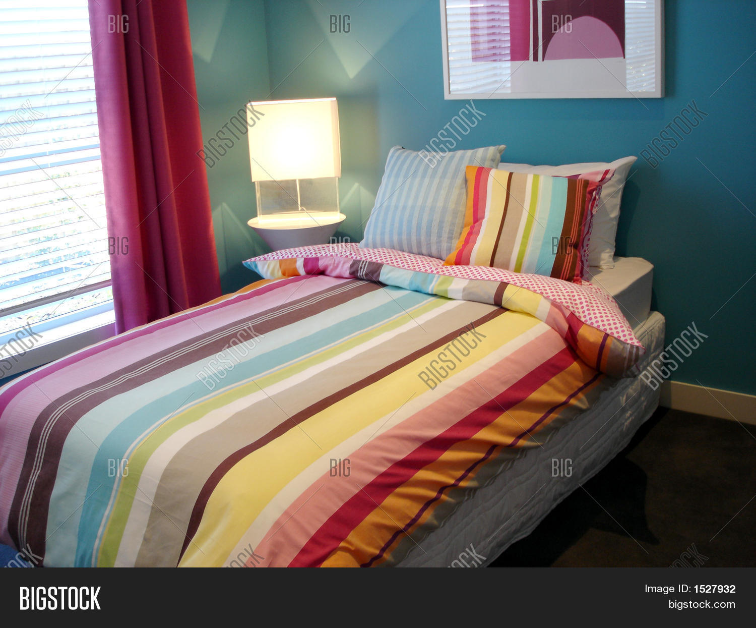 Rainbow Bedroom Stock Photo & Stock Images | Bigstock