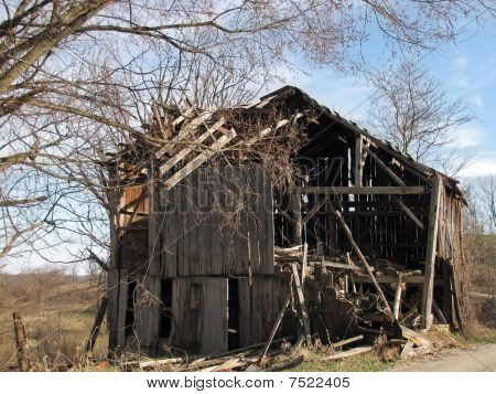 Old Barn Falling Down Stock Photo & Stock Images | Bigstock
