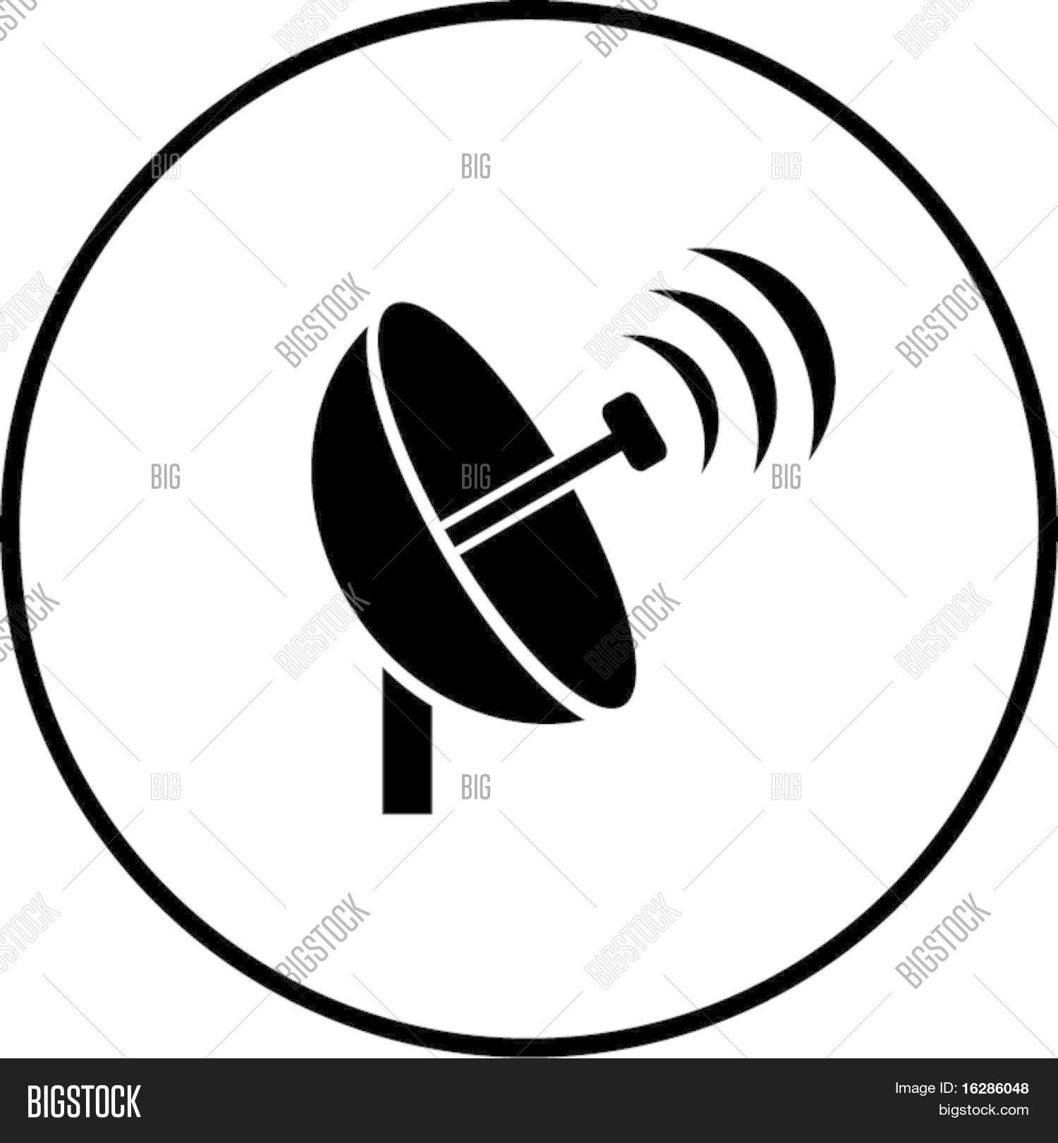 antenna transmission symbol Stock Vector & Stock Photos | Bigstock