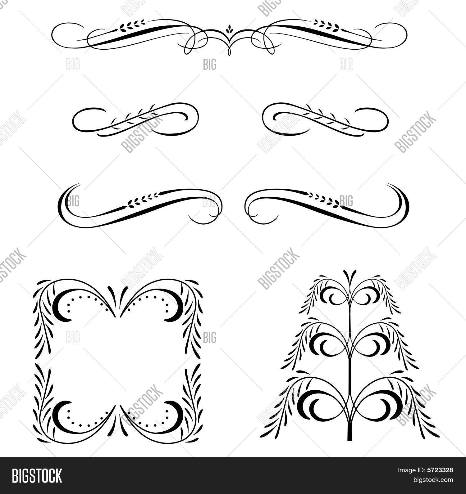 Ornamental Scrollwork Stock Vector & Stock Photos | Bigstock