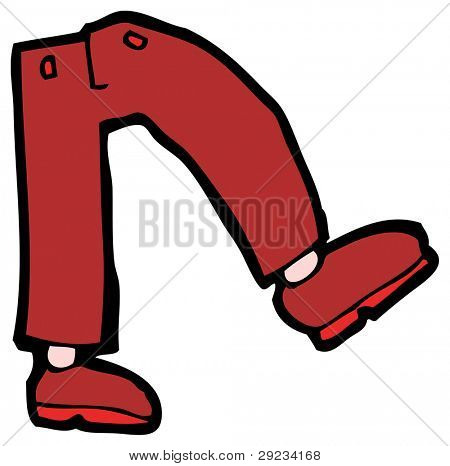 walking legs cartoon Stock Photo & Stock Images | Bigstock