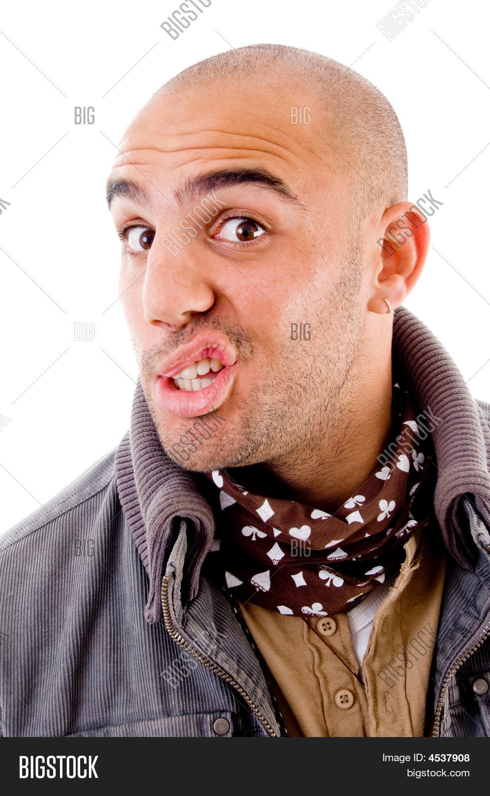 Man With Weird Facial Expression Stock Photo & Stock Images | Bigstock