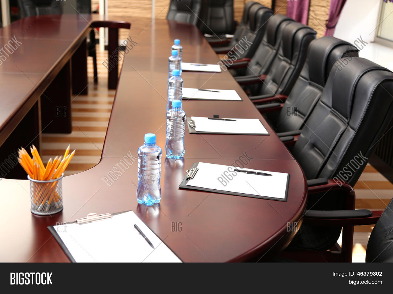 Interior of empty conference room Stock Photo & Stock Images | Bigstock