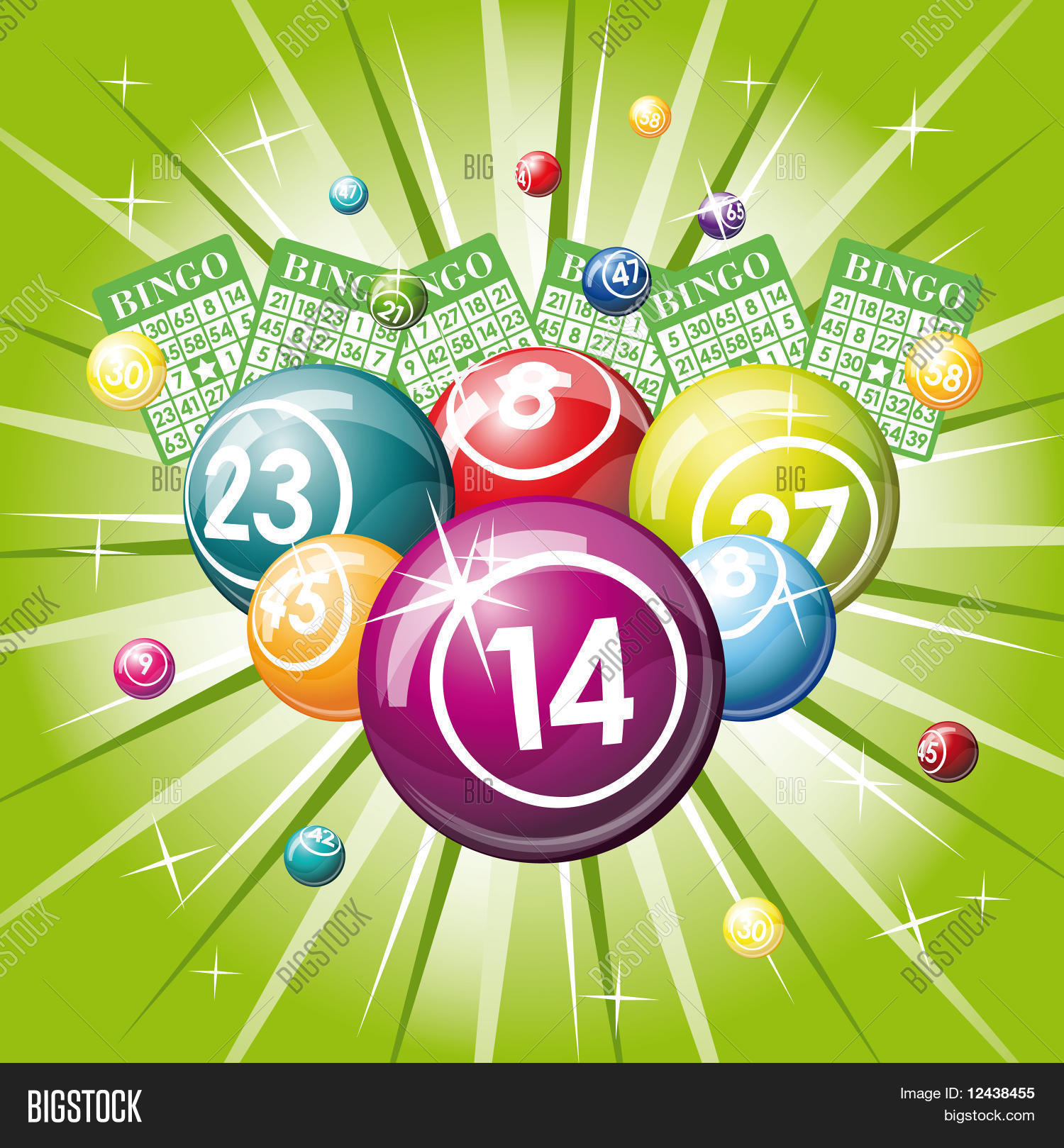 Vectores y fotos en stock de Bingo o lotería bolas | Bigstock