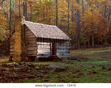 Old Log Cabin Stock Photo & Stock Images | Bigstock