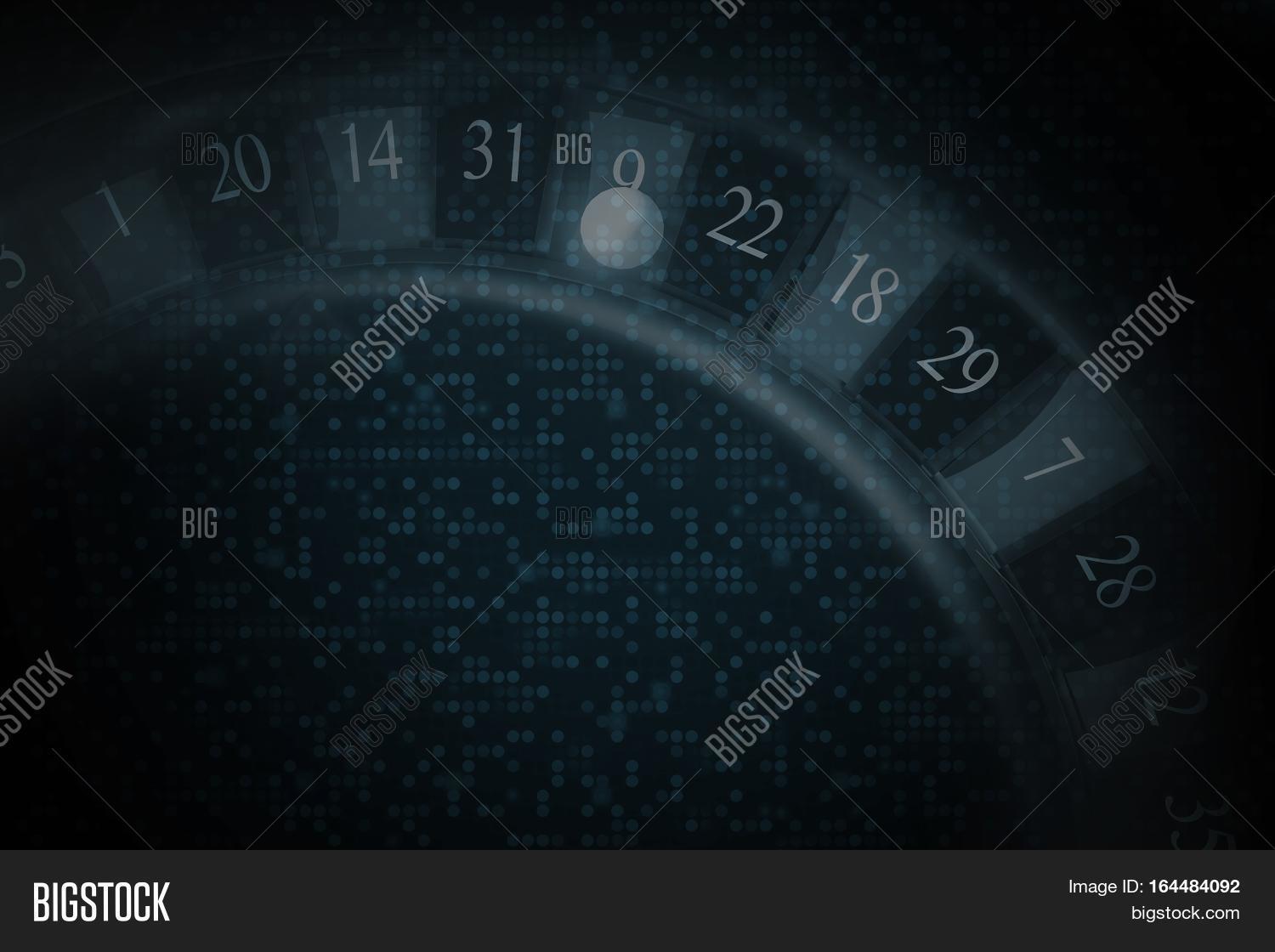 Casino Roulette Dark Background Image & Photo | Bigstock