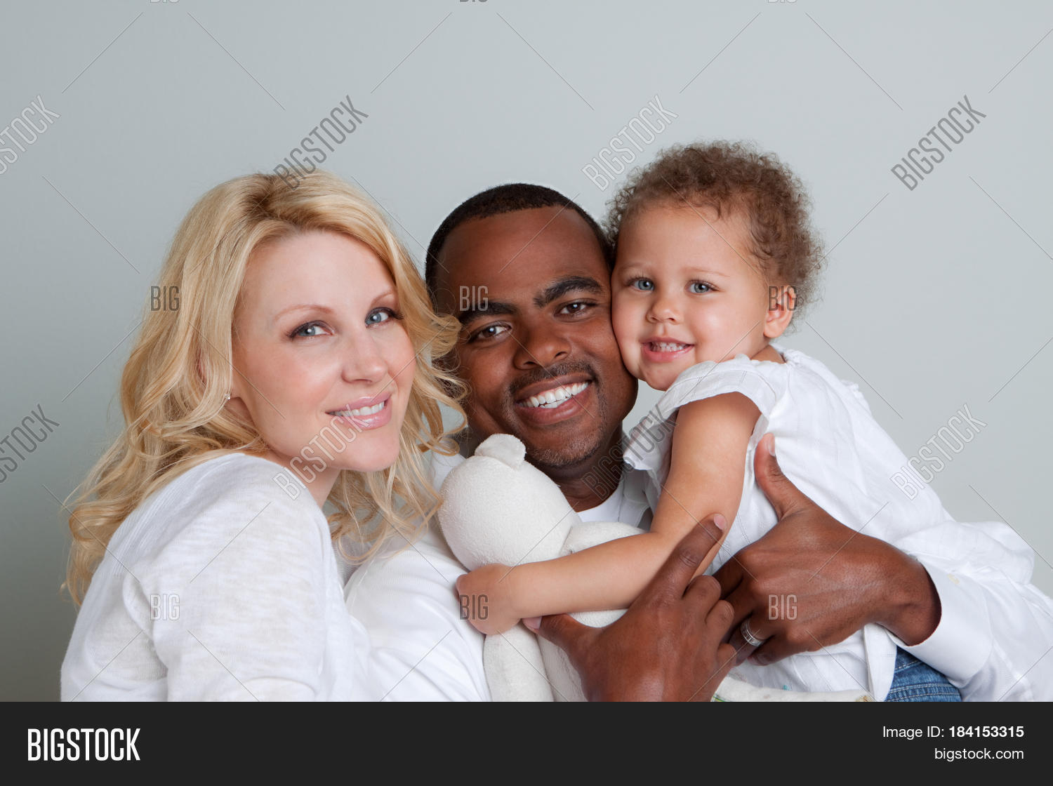 Happy Mixed Race Family Laughing Image & Photo | Bigstock