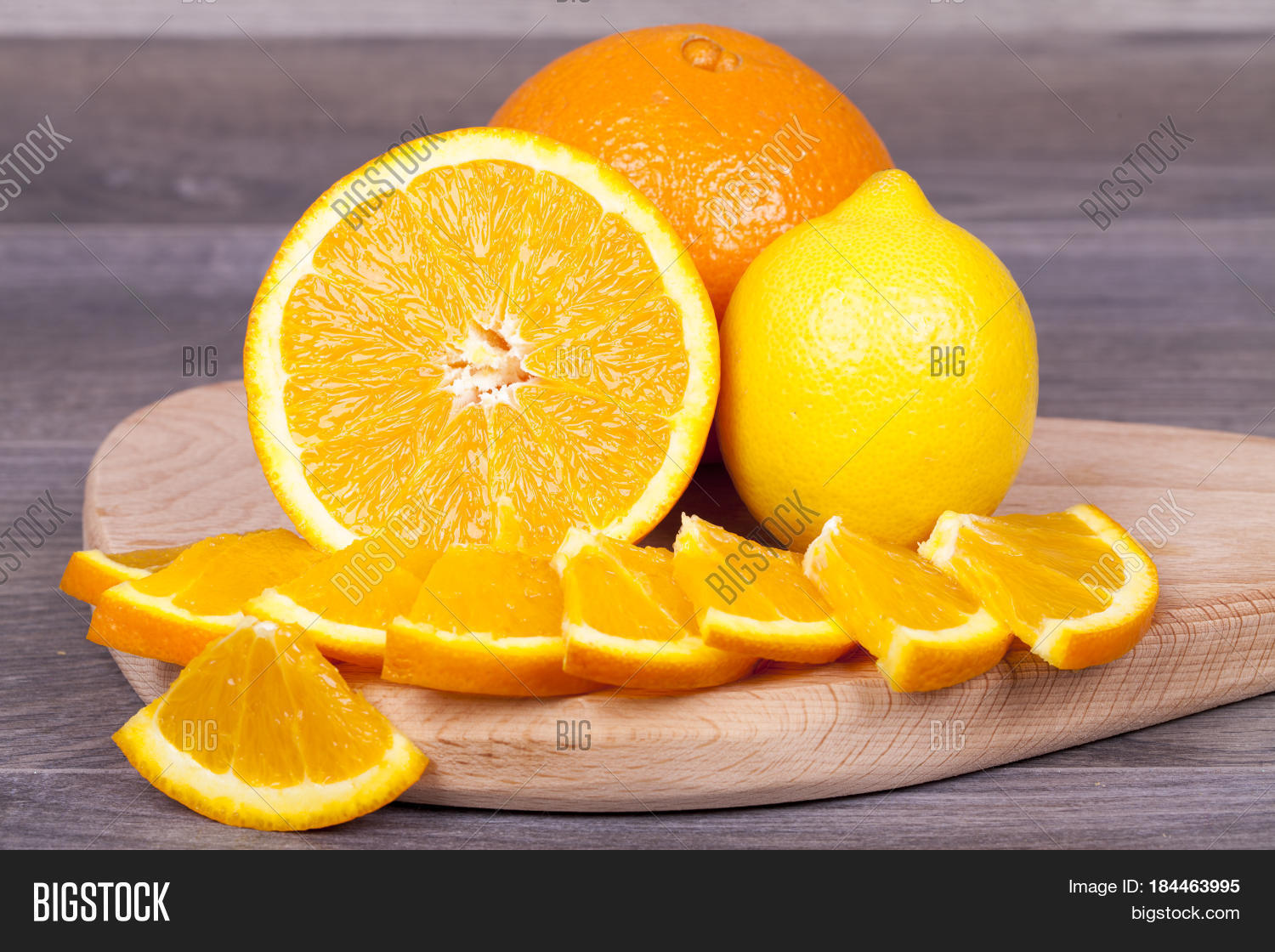 Fresh Juicy Orange Cut Into Pieces Image & Photo | Bigstock