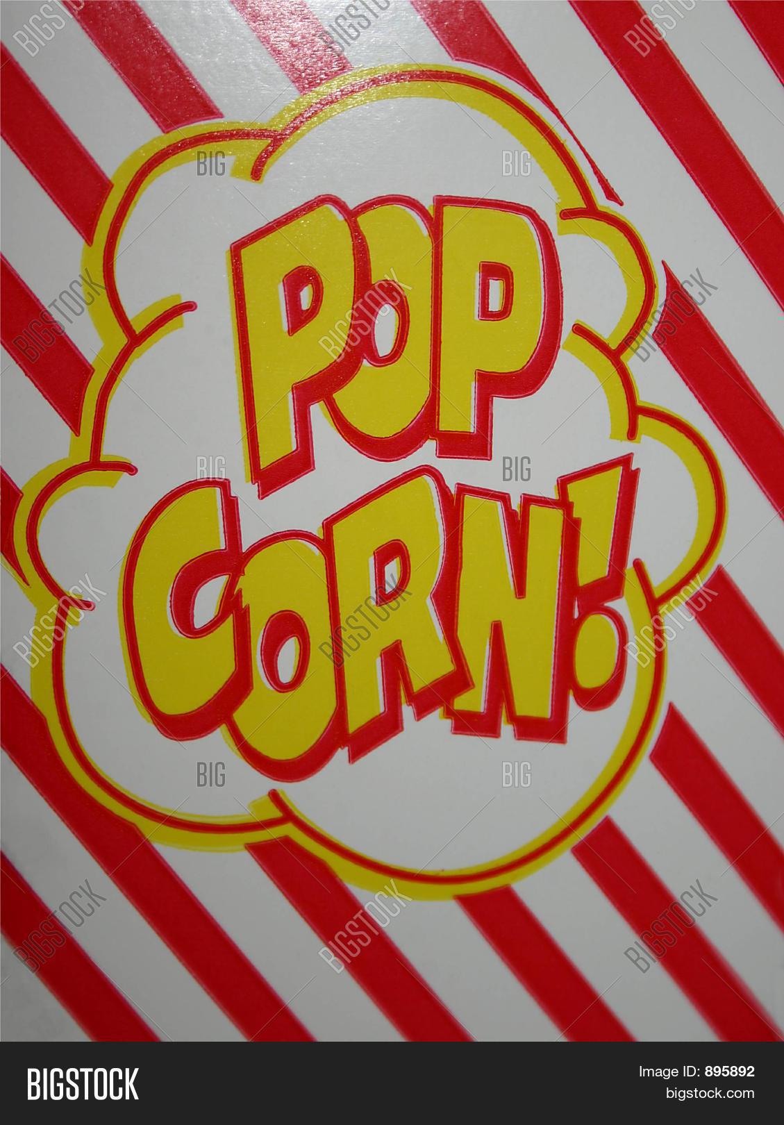 Popcorn Sign Stock Photo & Stock Images | Bigstock