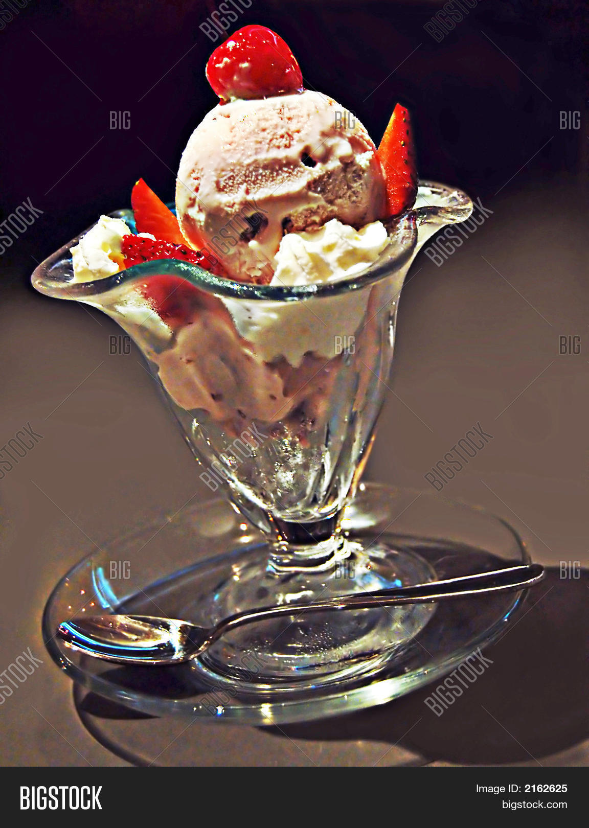 Ice Cream Sundae Stock Photo & Stock Images | Bigstock