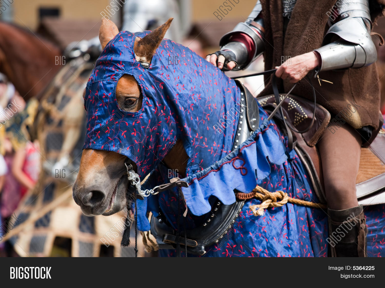 Medieval Horse Stock Photo & Stock Images | Bigstock