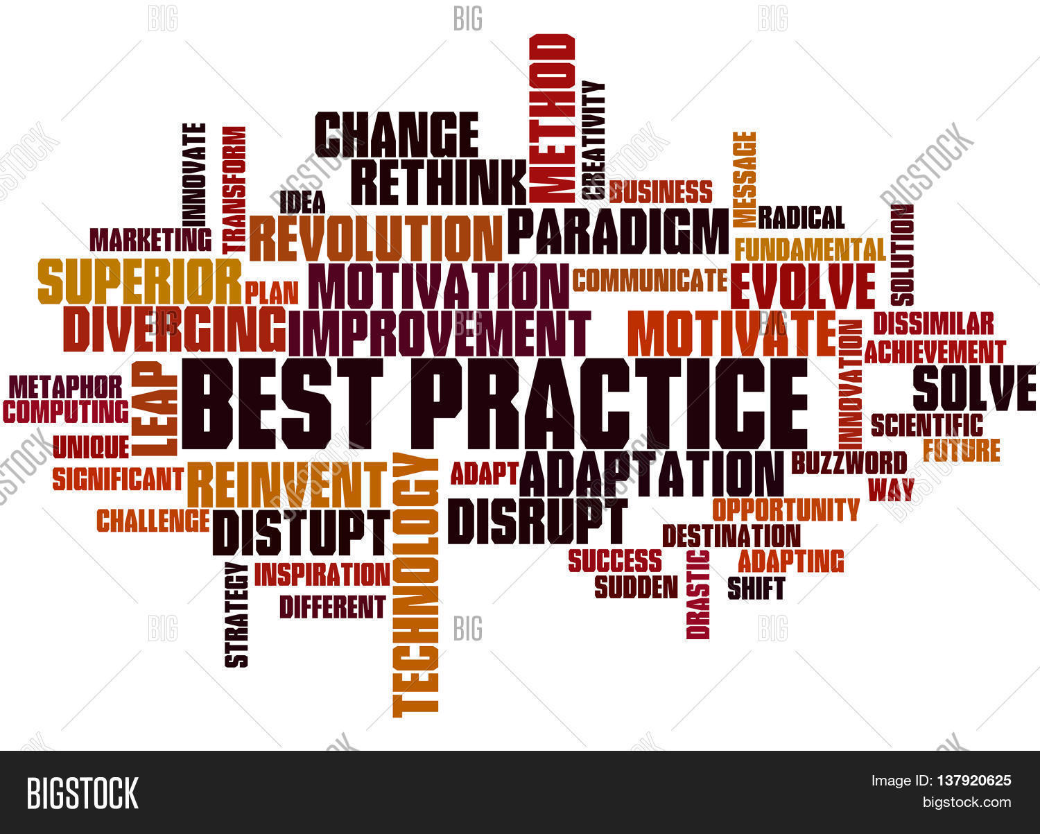 Best Practice, Word Cloud Concept 6 Stock Photo & Stock Images | Bigstock