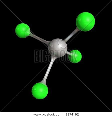 organic chemical CCl4 Carbontetrachloride black Stock Photo & Stock ...