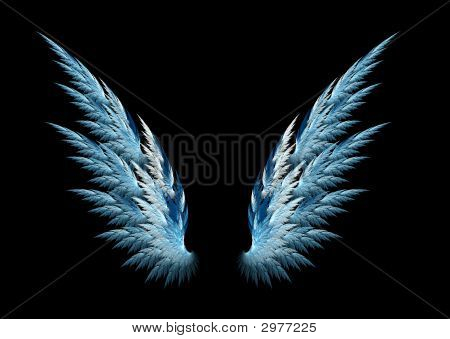 Blue Angel Wings Stock Photo & Stock Images | Bigstock