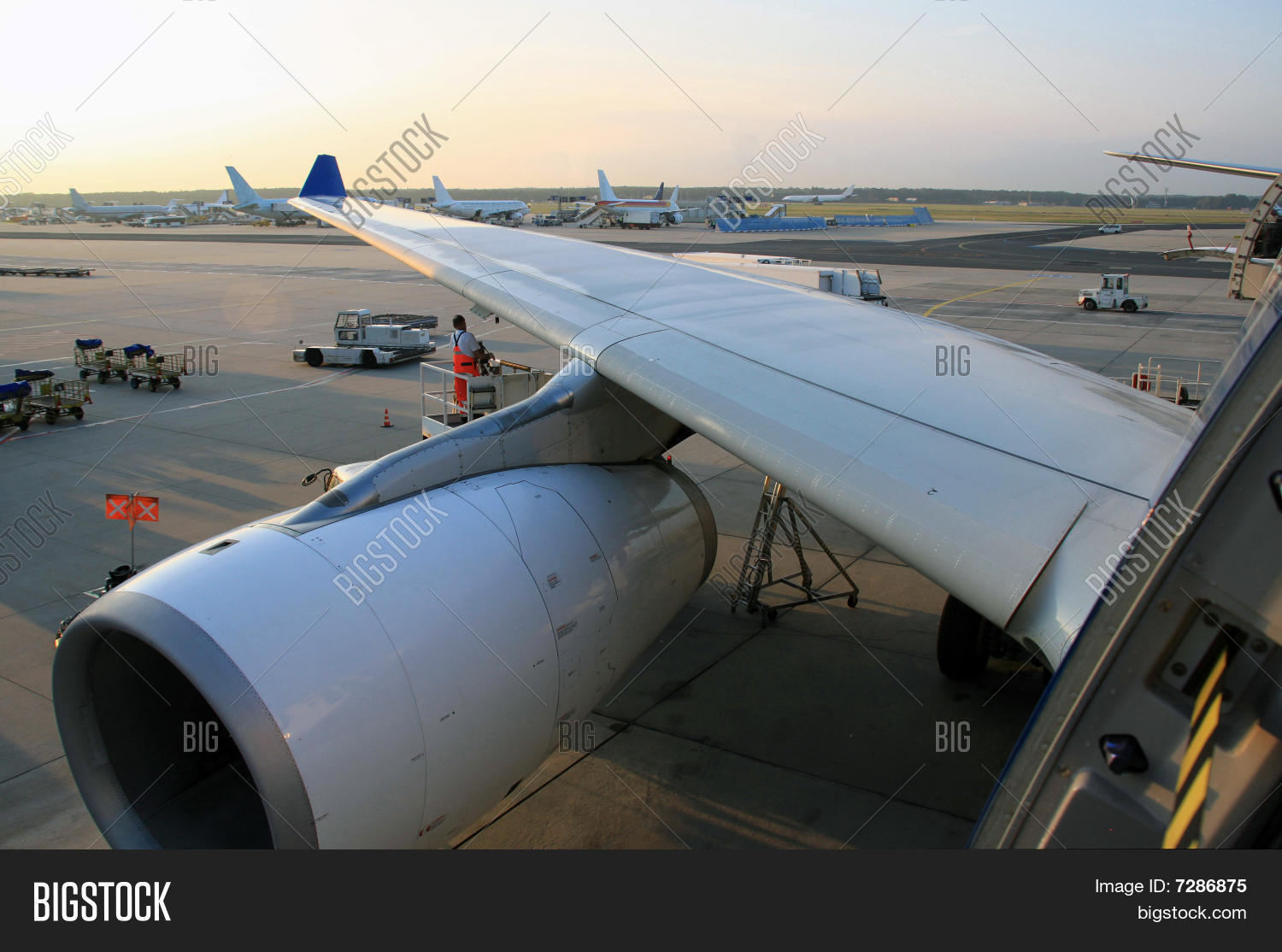 A330 Wing Image & Photo | Bigstock