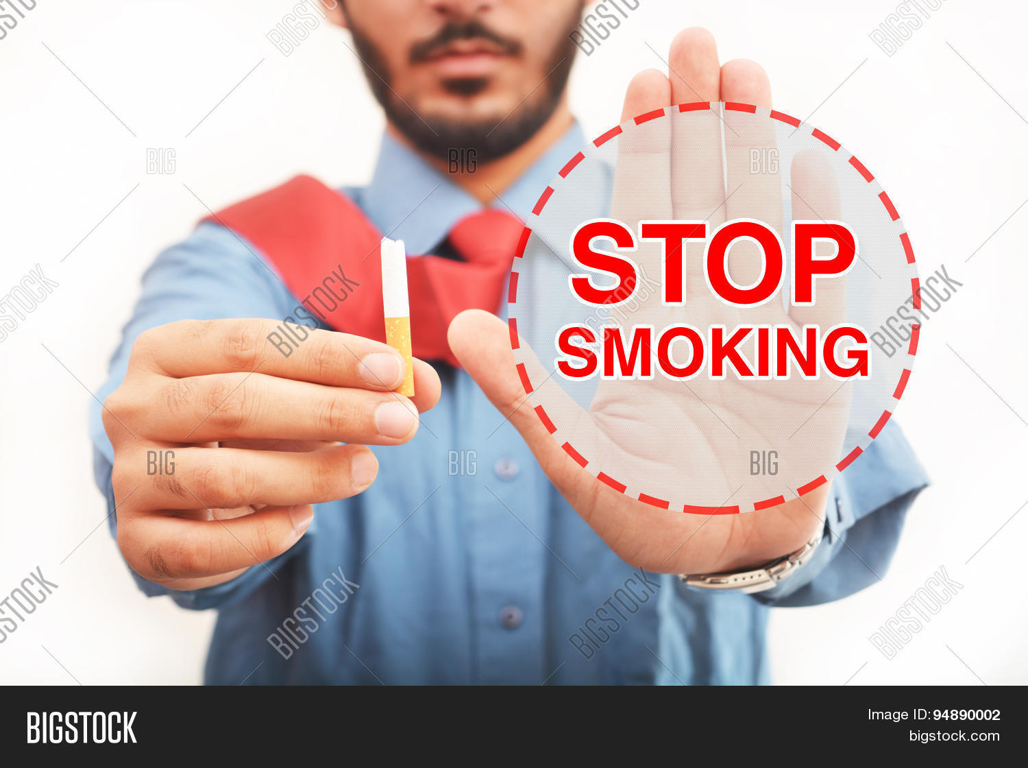 Men Quit Smoking Sign Stock Photo & Stock Images | Bigstock