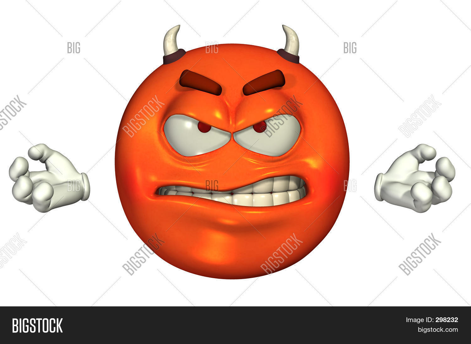 Devil Emoticon Image & Photo | Bigstock